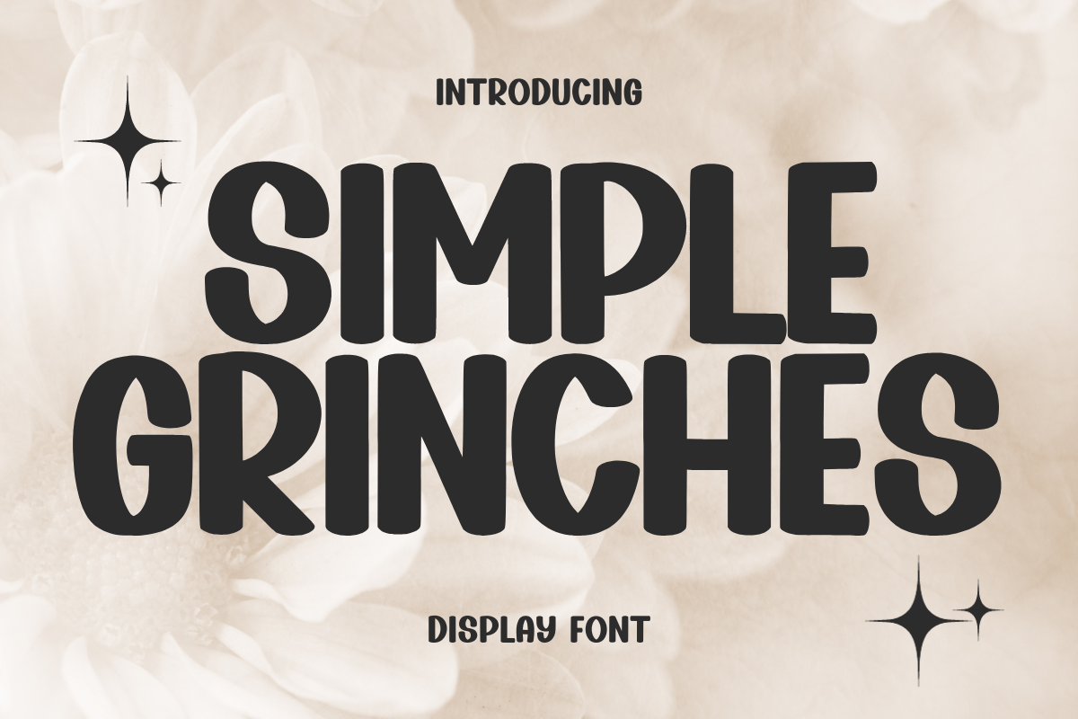 Simple Grinches Font - Arttechtom - Medium