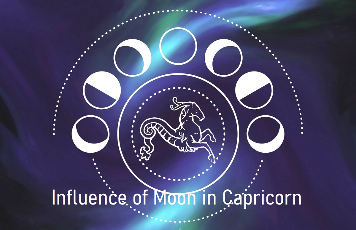 Influence of Moon in Capricorn on Other Zodiac Signs | by ...