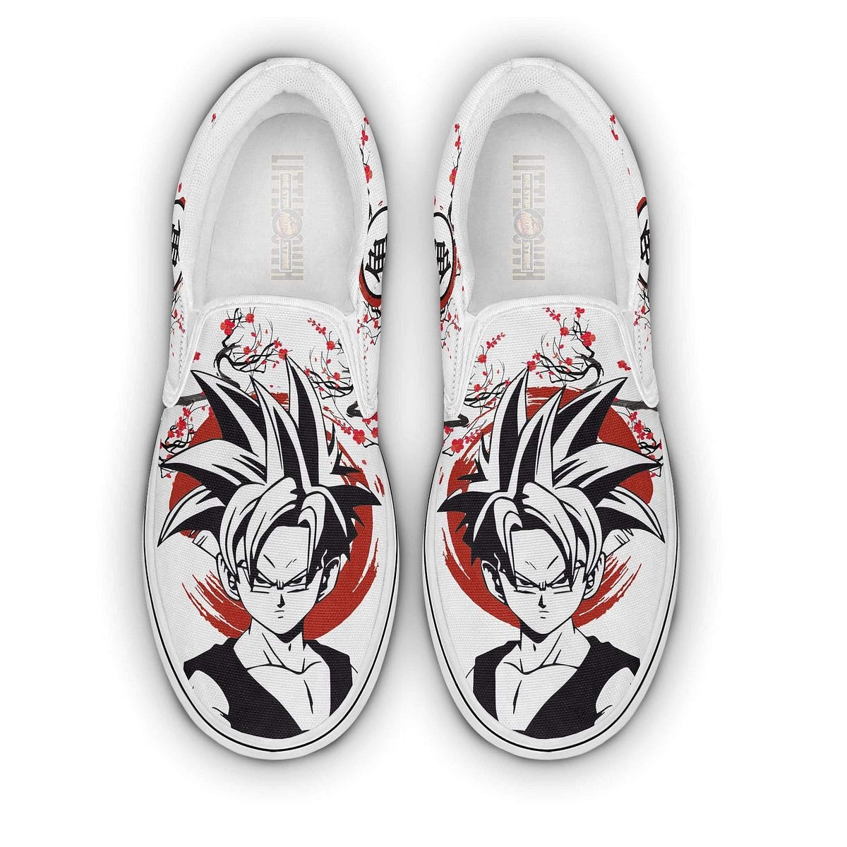Dragon Ball Z Sneakers Son Gohan Anime Shoes Custom Classic Slip-On ...