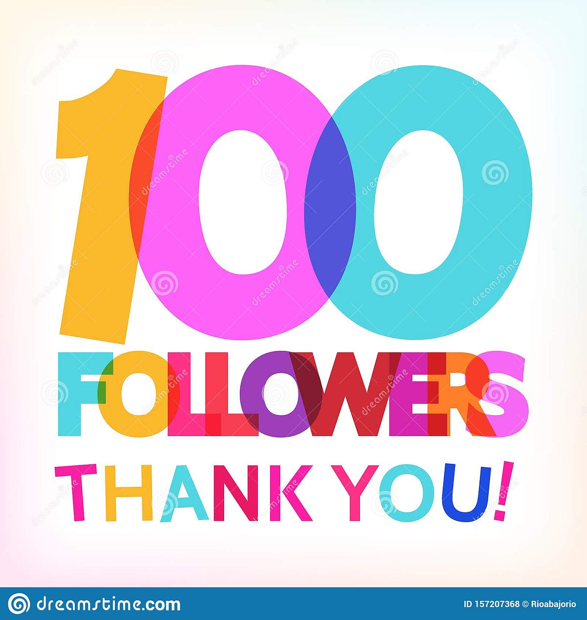 Finally, 100 followers! - Lexa - Medium