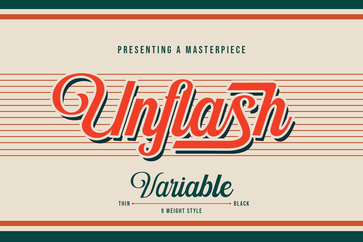 Unflash Font | by Gracegrid | Medium