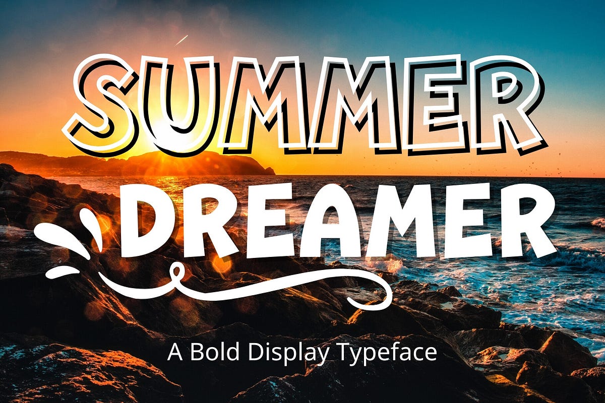 Summer Dreamer Font - Nebulacraft - Medium