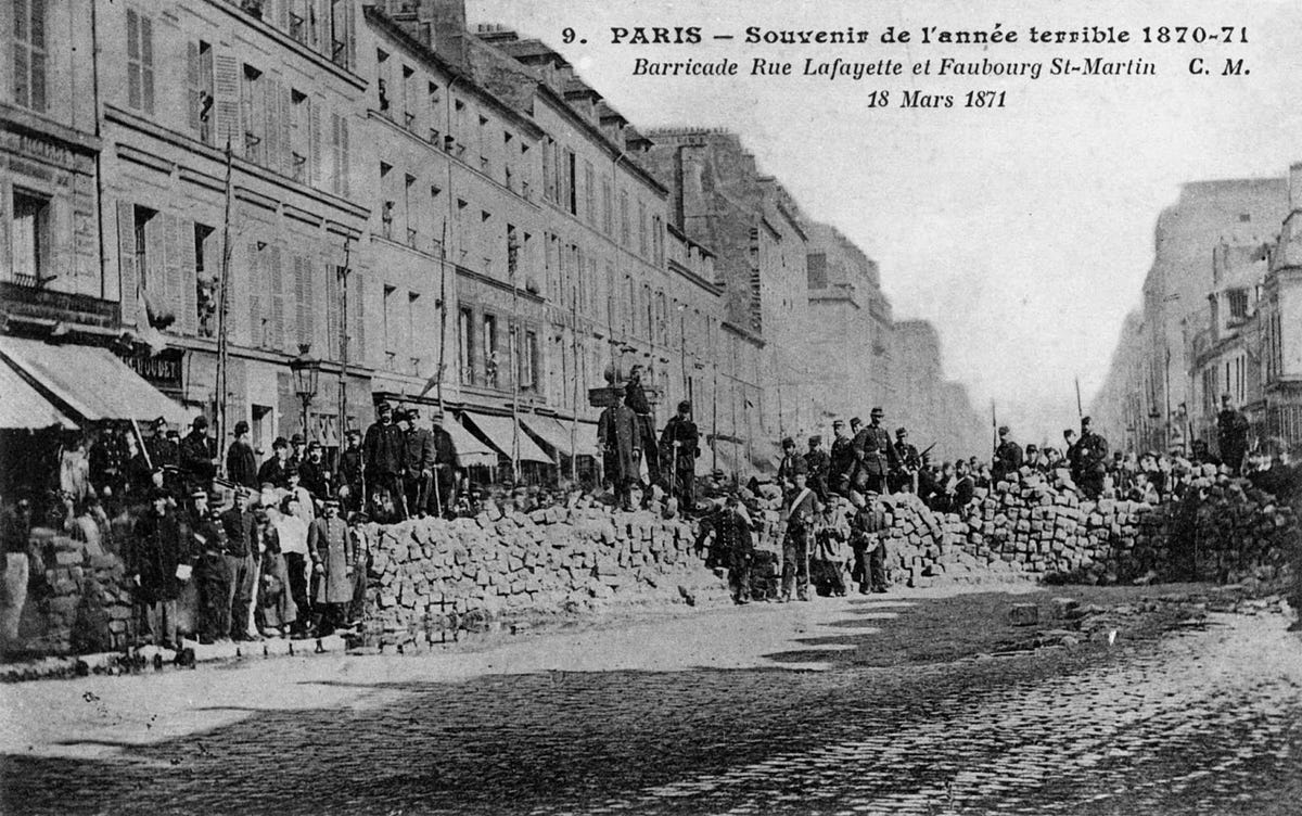 La Commune (de Paris, 1871) a 2000 film by Peter Watkins, plus Karl ...