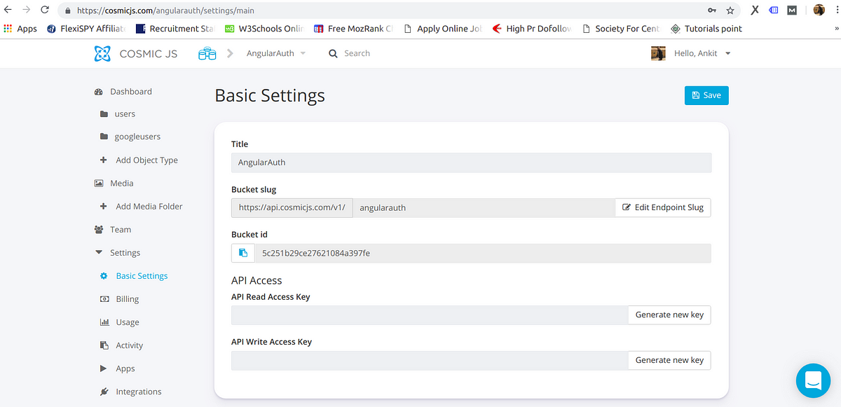 How To Build An Authentication App Using Angular 6 And Cosmic Js By