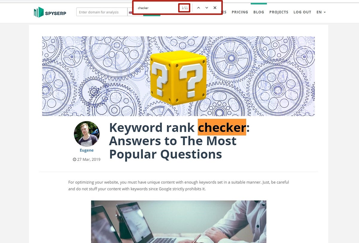 How To Search For A Keyword On A Webpage Guide Tools 2021 Update How To Search For A Keyword On A Webpage Guide Tools 2021 Update