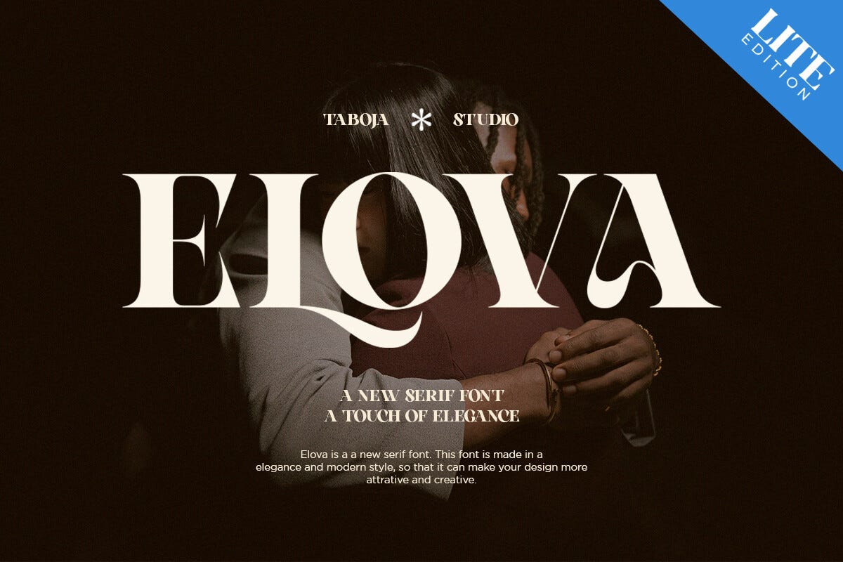 Elova Lite Edition Font OTF | by Sienaspectra | Apr, 2024 | Medium