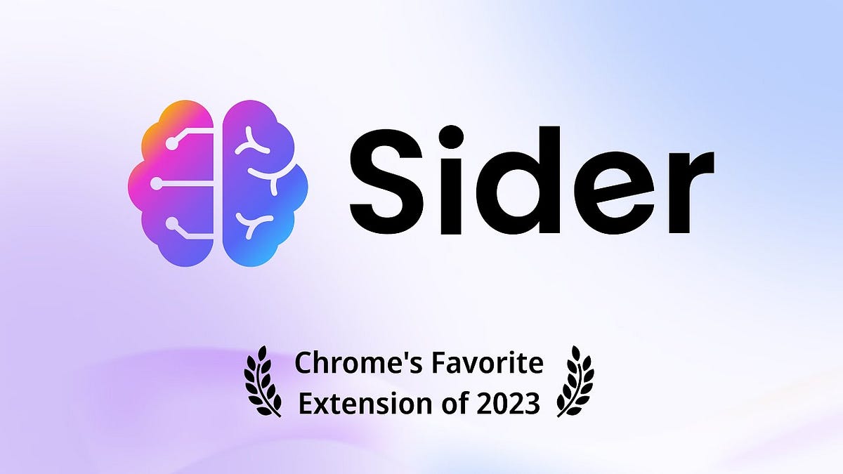 Sider — Super ChatGPT Chatbots — AI ChatGPT Browser Extension | by ...