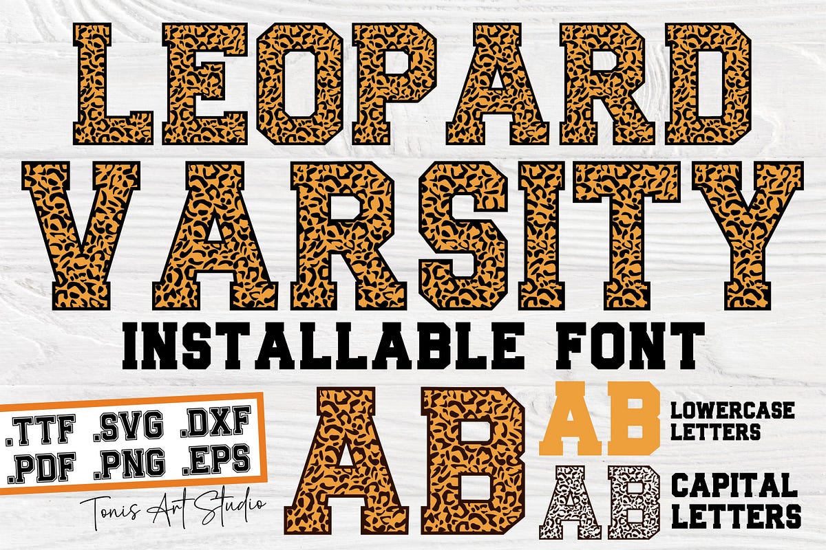 Ab Leopard Varsity Font | by Seraphinaspectrum | Jun, 2024 | Medium