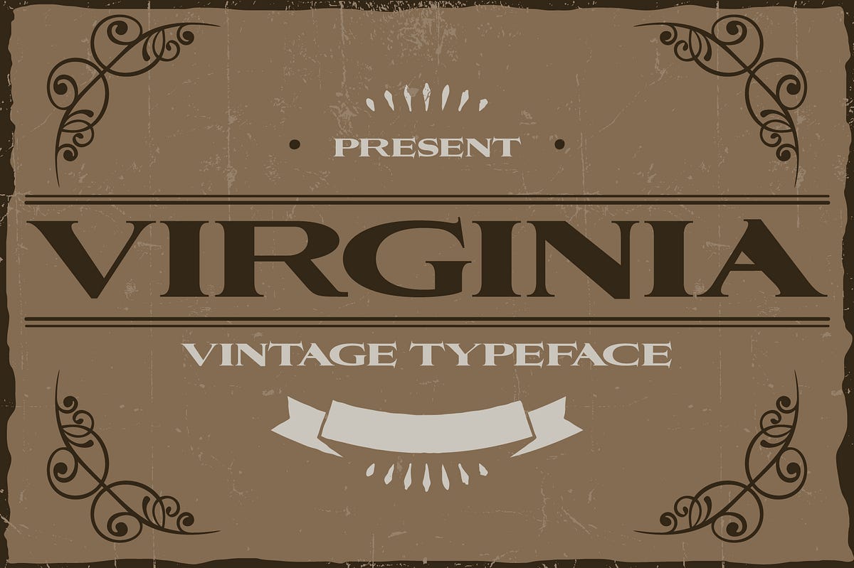 Virginia Font - Glowgrove - Medium