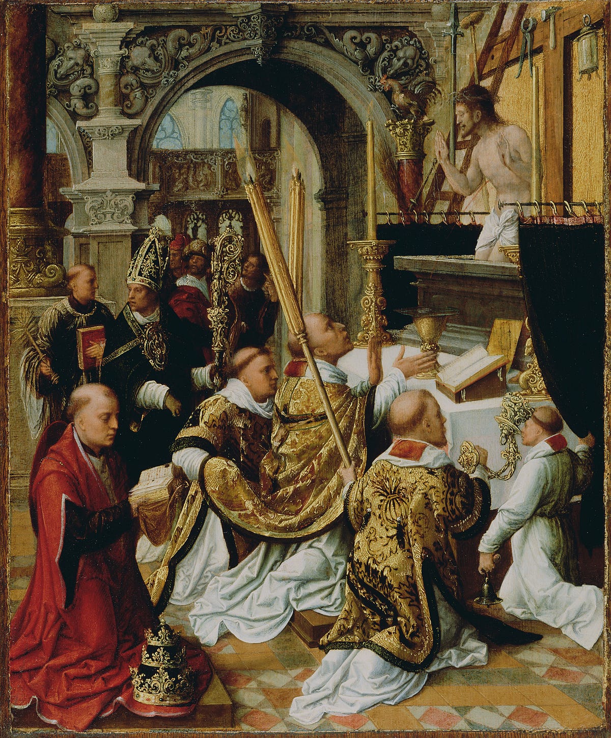 Pope Leo Ix And Patriarch Michael Cerularius