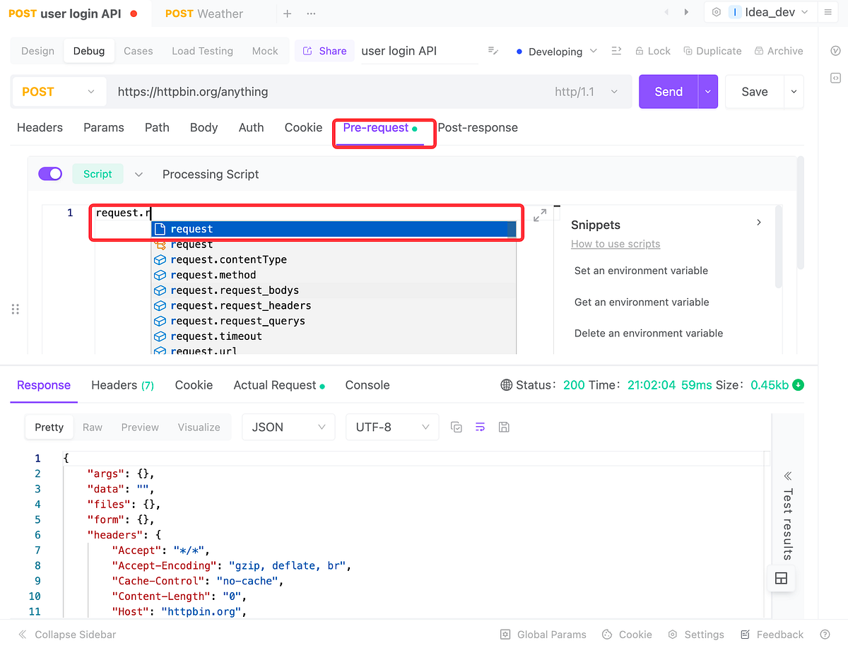 Utilizing Pre-execution and Post-execution Scripts in EchoAPI | by August | Medium