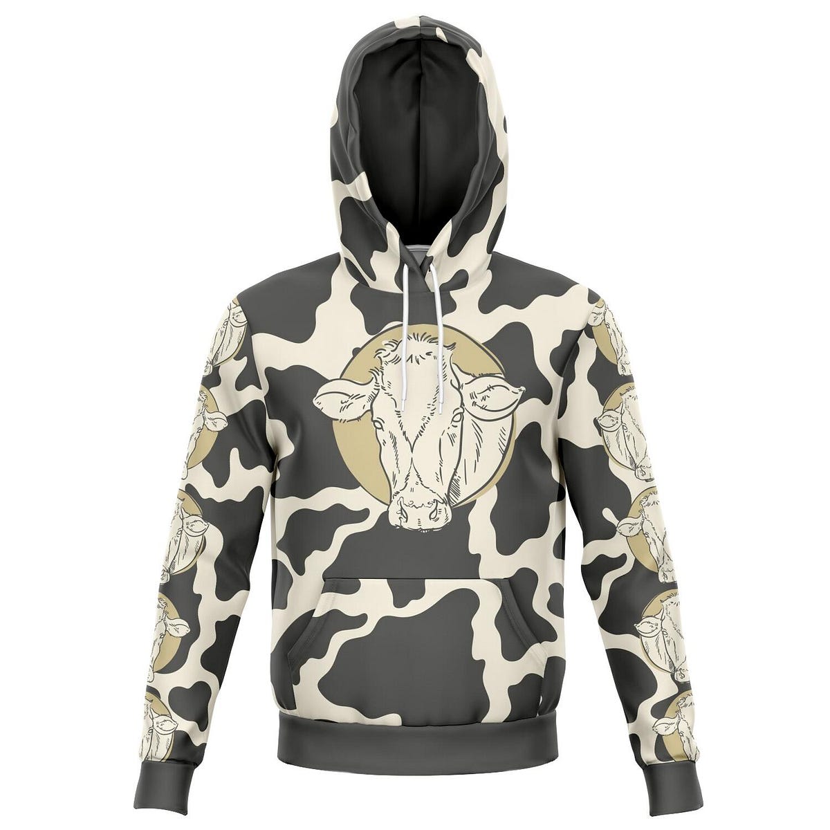 Tinted Cow Print Hoodie Official Merch CL1211 | by The Cow Print ...