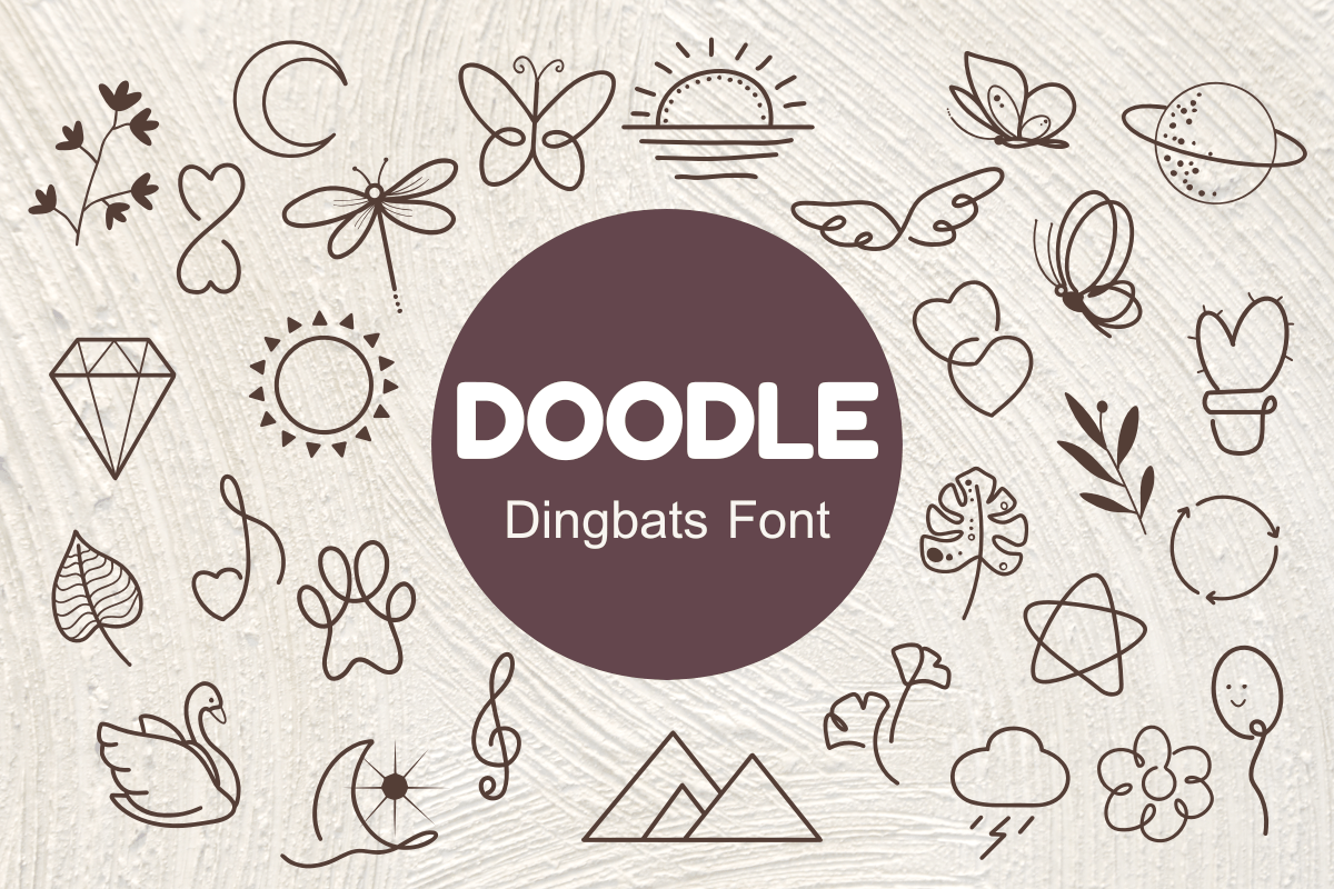 Doodle Font - Sophiaspectra - Medium
