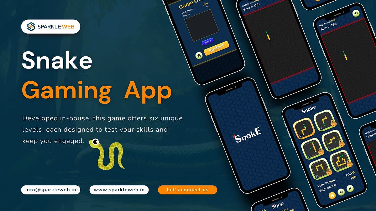 Explore the Fun of Our Snake Game Application | by Sparkle web | Medium