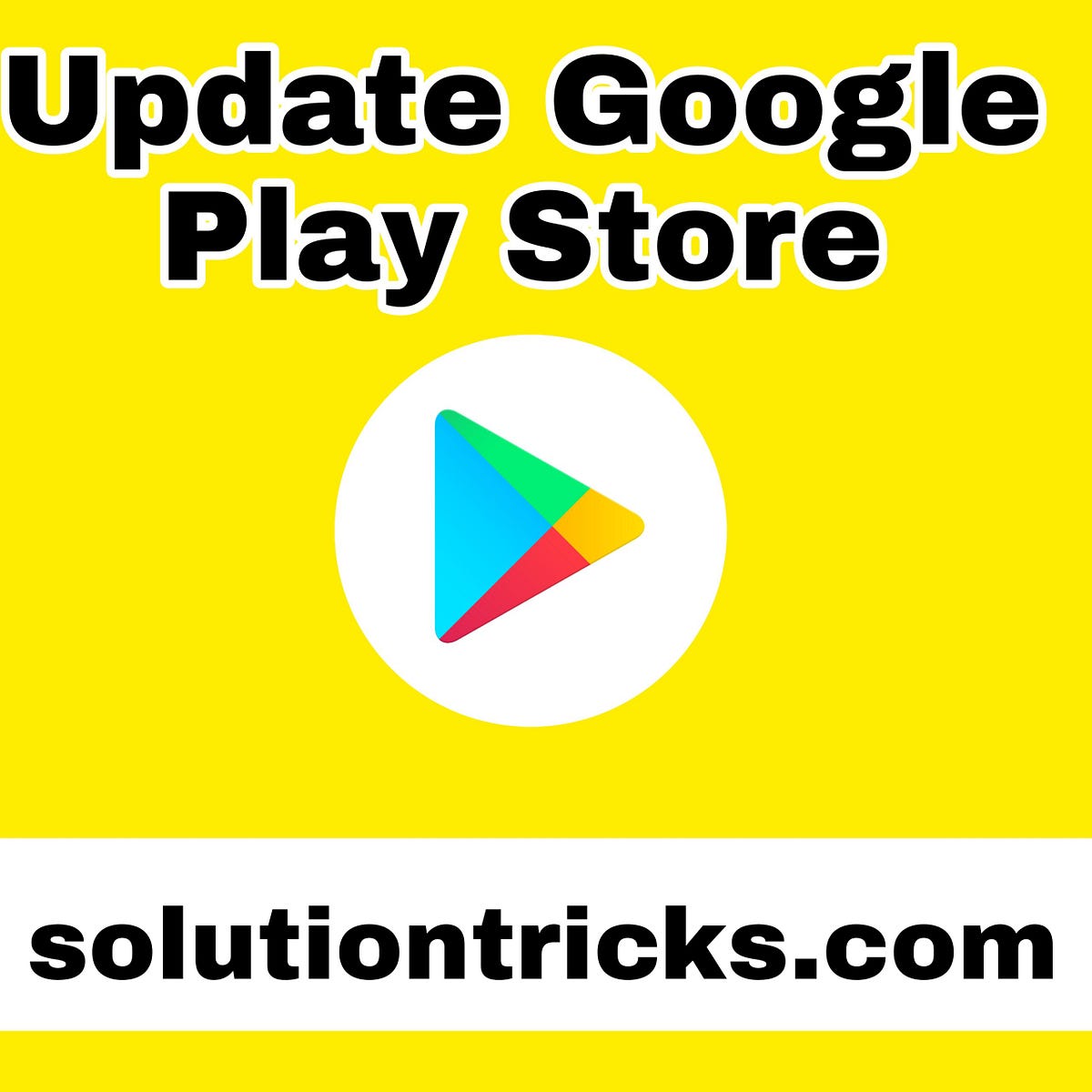if you want to update your google play store? And you also want update ...