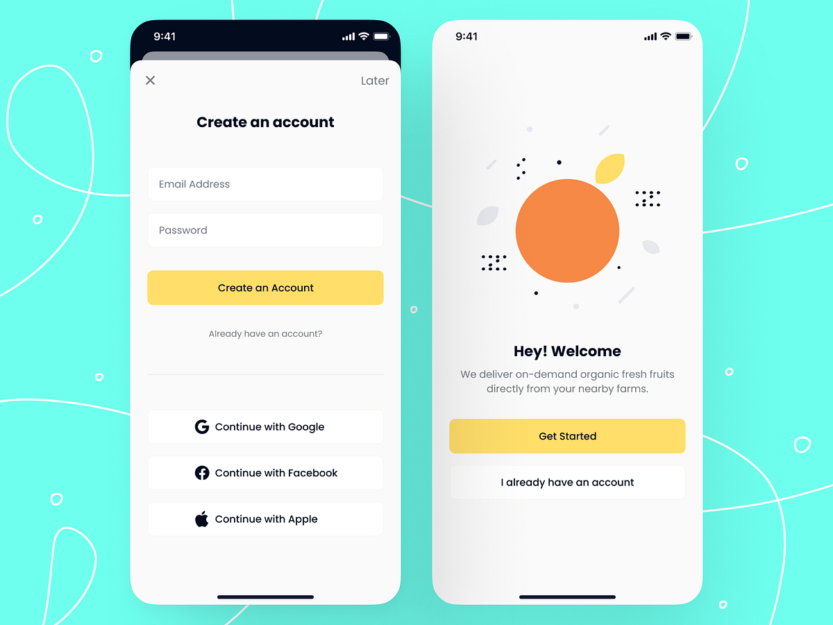 Sign-Up and Login Page Design Case study | by Sharon | Medium