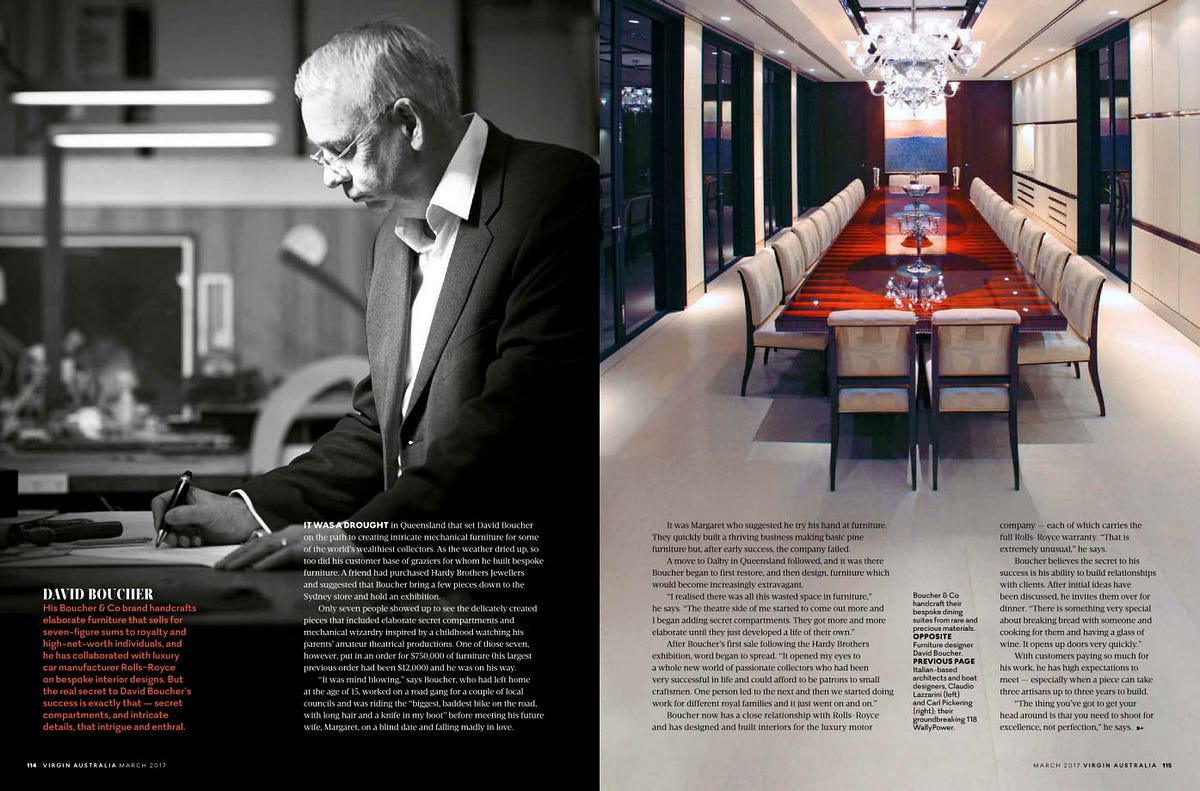 Unique Estates Agent David Boucher Featured in Virgin Australia ...