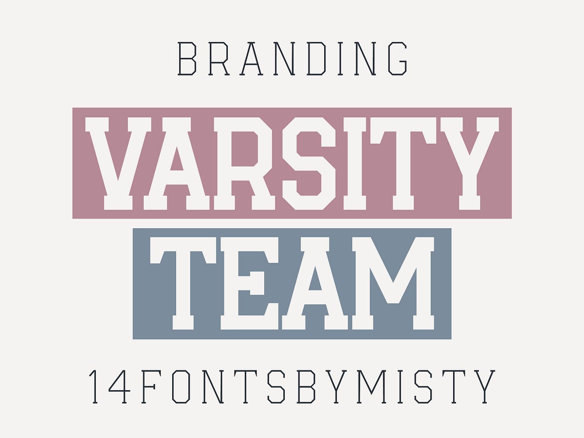 Varsity Team Font Download | by Emmaethereal | Apr, 2024 | Medium