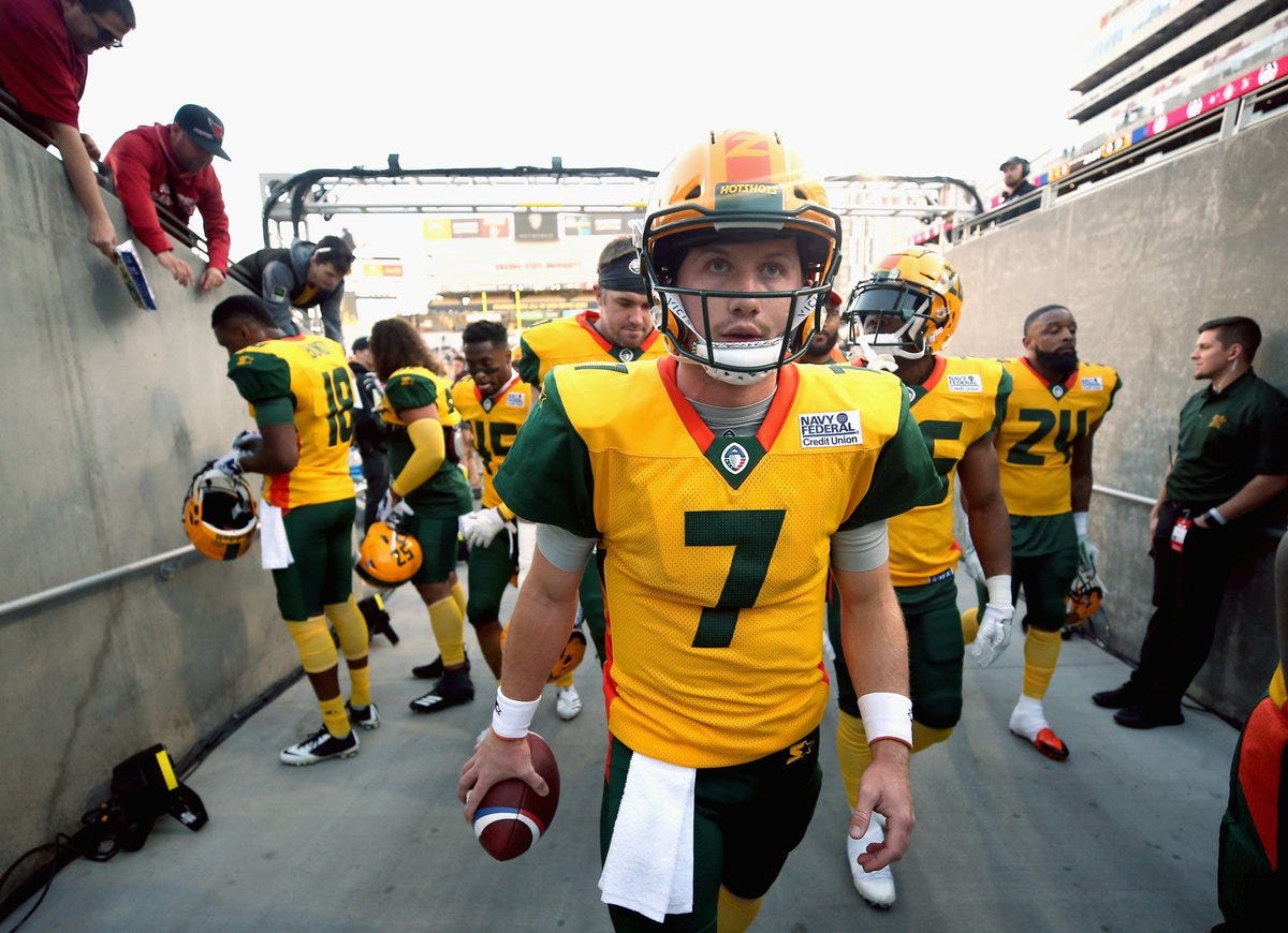 AAF Preview: Atlanta Legends @ Arizona Hotshots | by David Howman | Medium
