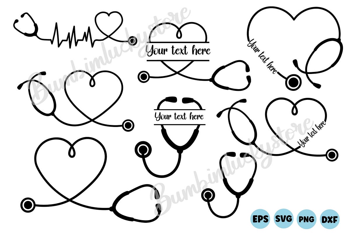 Stethoscope Svg Bundle Free | by Silasmidnight | Aug, 2024 | Medium