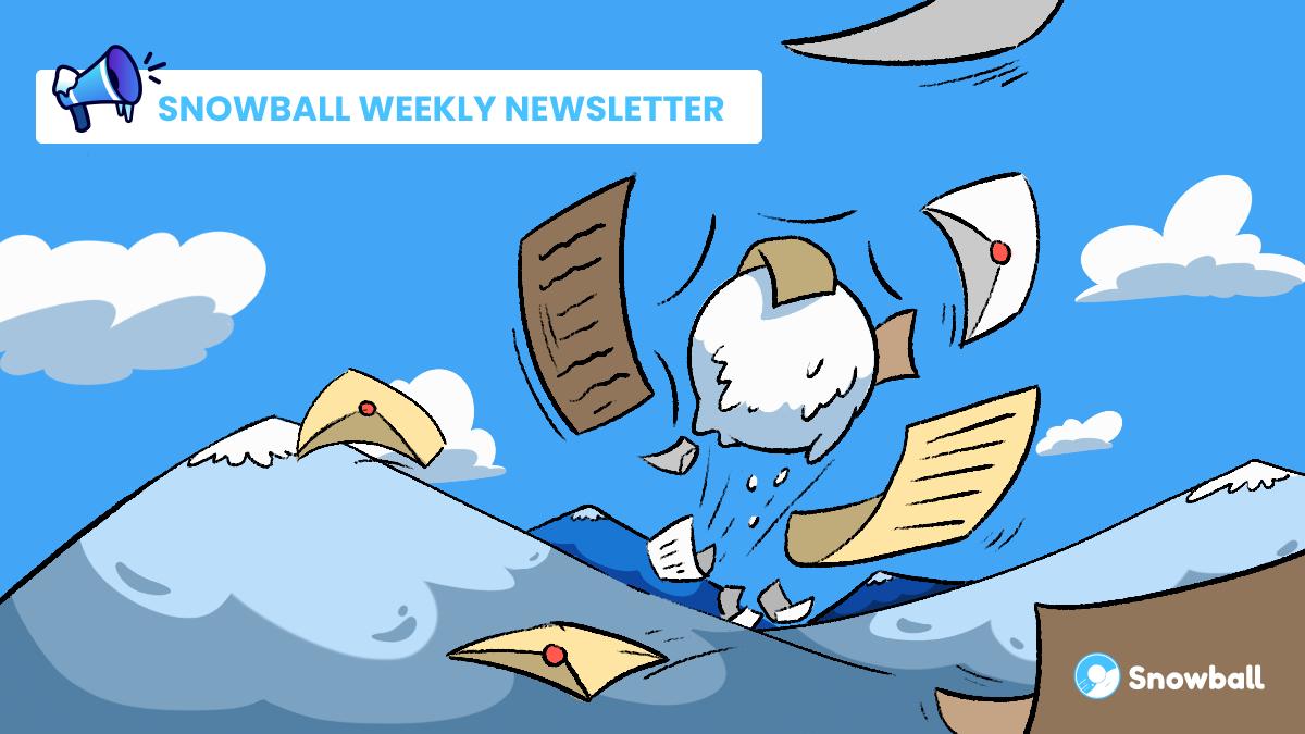 Snowball Weekly Newsletter — 27/01/2022 | by Ncookie | Snowball | Medium