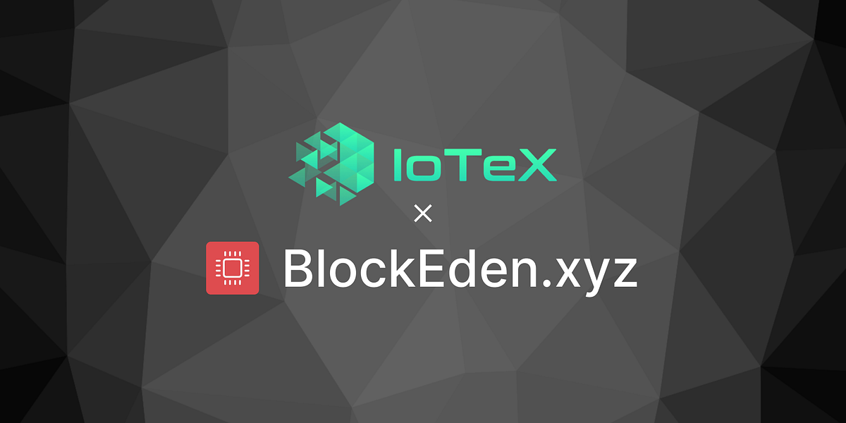 BlockEden.xyz Is Marching into IoT Territory | by BlockEden.xyz | Medium