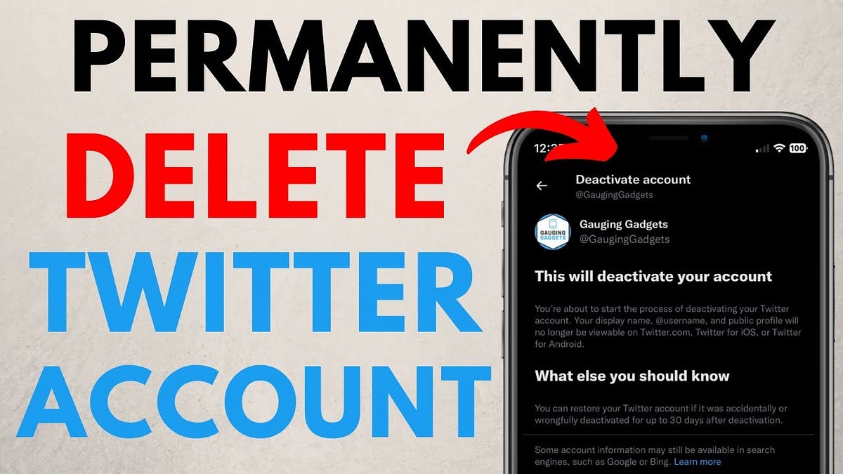 How to Deactivate a Twitter Account on iPhone: Step-by-Step Guide | by ...
