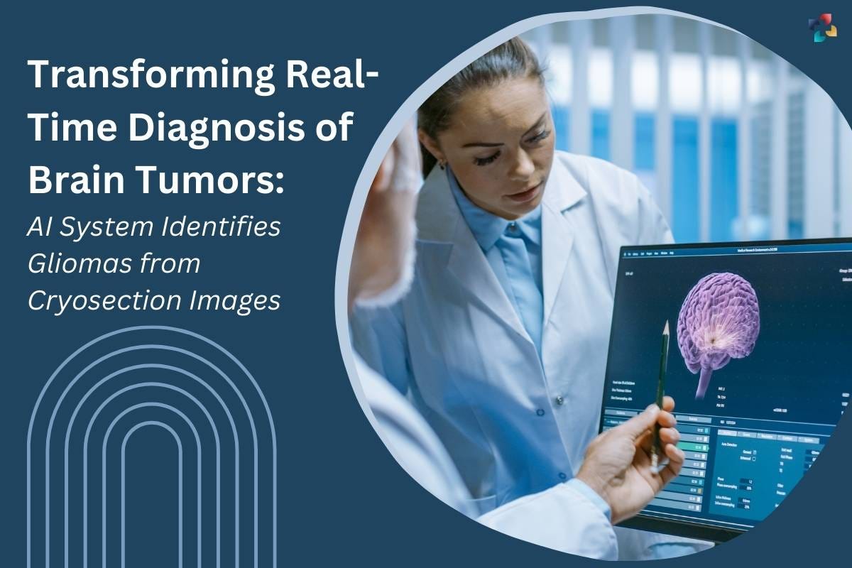 Transforming Real-Time Diagnosis of Brain Tumors: AI System Identifies Gliomas from Cryosection ...