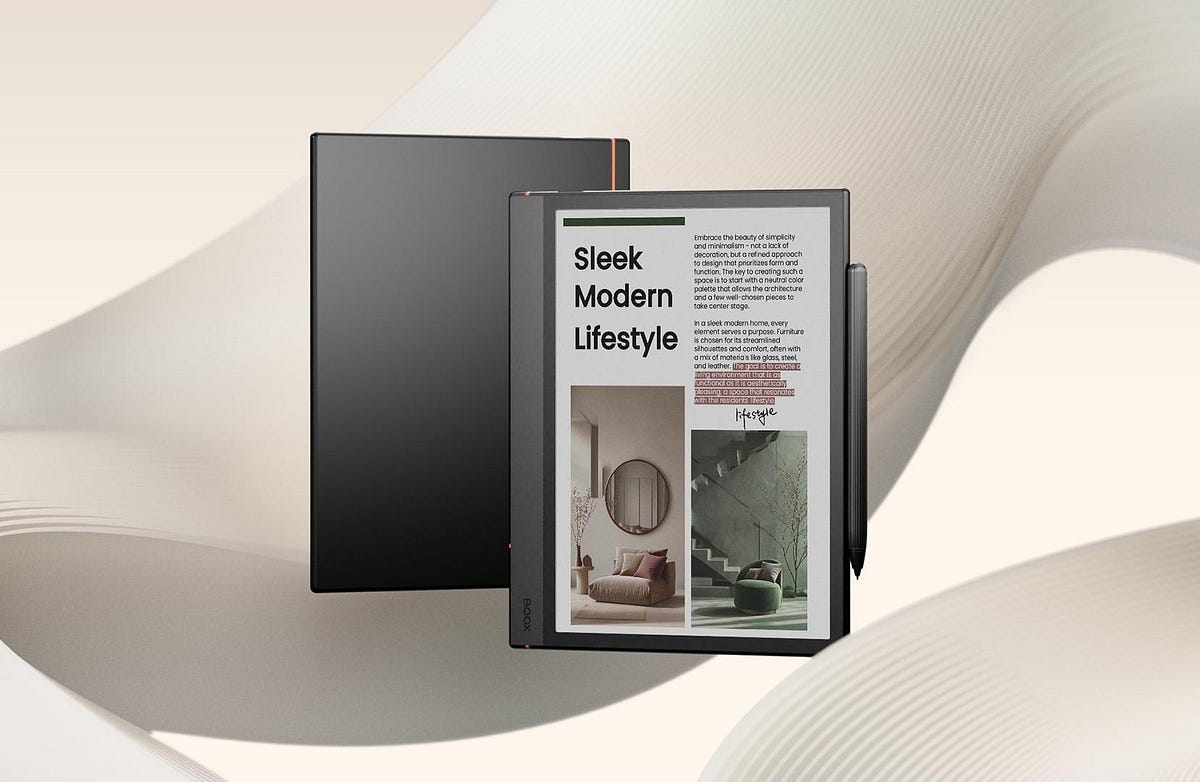 BOOX Note Air4 C: The eReader to Watch in 2024 | by Reader Tech Hub ...