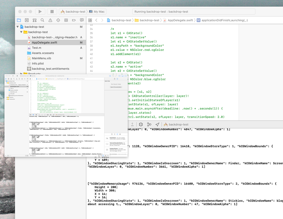 CAPluginLayer & CABackdropLayer. Originally published in my (new)… | by ...