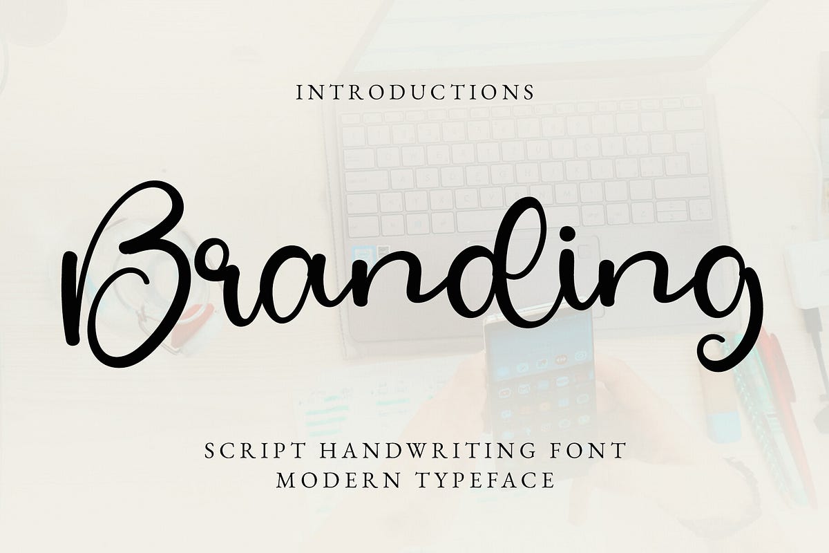 Branding Font - Emmaethereal - Medium
