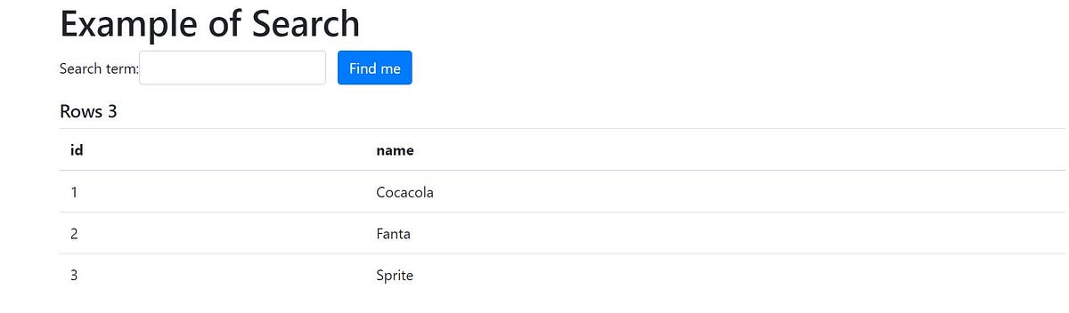 A basic example to create a search feature in php | by Jorge Castro ...