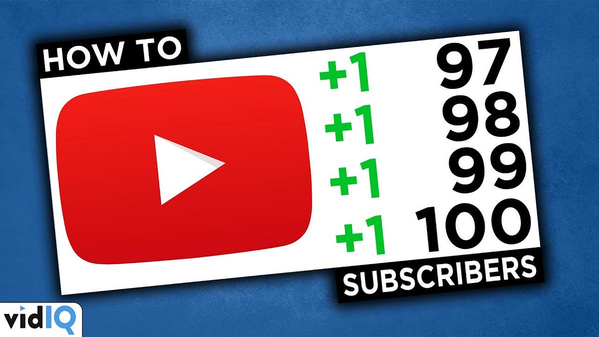 how to get 1000 subscribers in youtube, | by Infohub | Medium