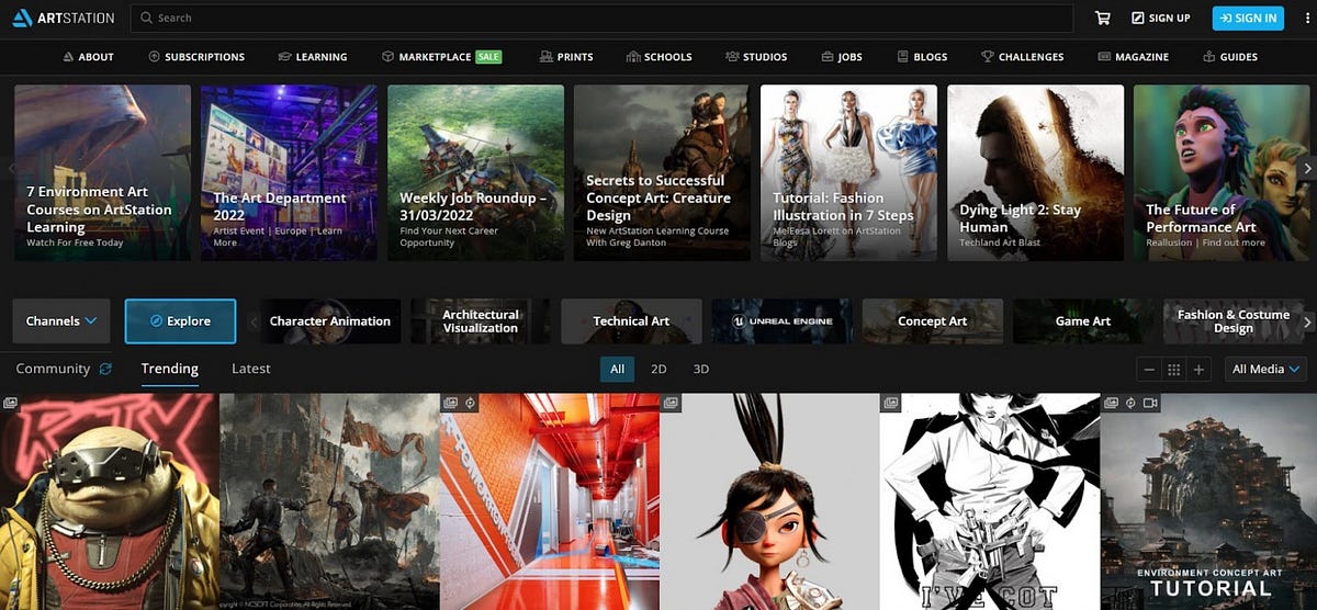 How to build a portfolio to get a job as a game development artist | by ...