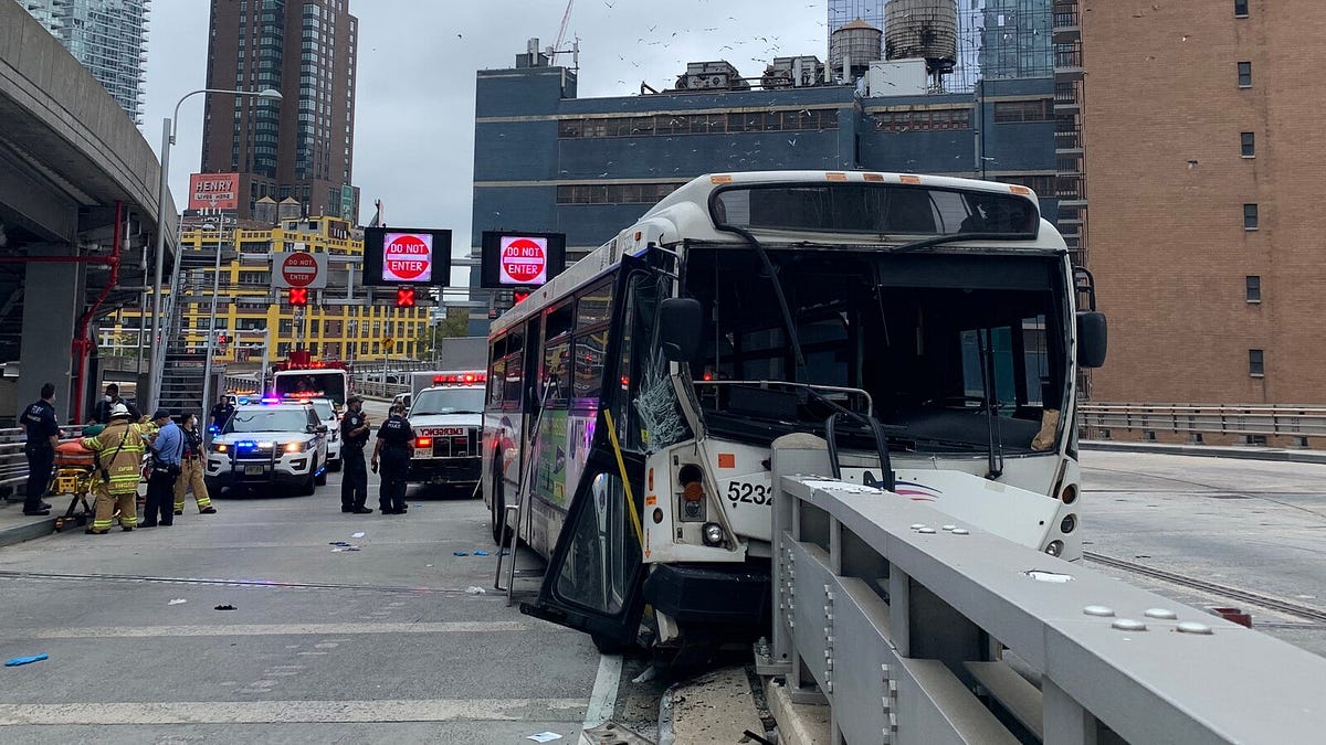 Port Authority bus terminal accident today | by Shahin Alam | Jul, 2025 ...