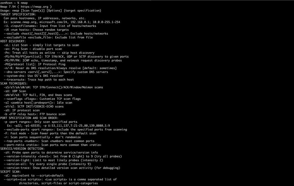 Tools Deep Dive: Nmap. In the vast toolbox of Cybersecurity… | by Danny ...