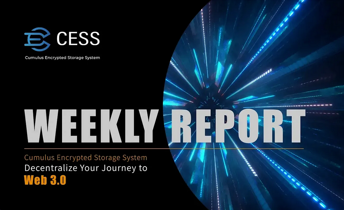 Weekly Report 22.05.23–28.05.23. Weekly Highlights | by CESS Network ...