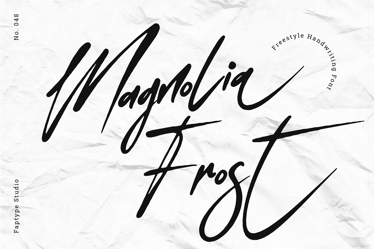 Magnolia Frost Font | by Cybercosmos | Medium