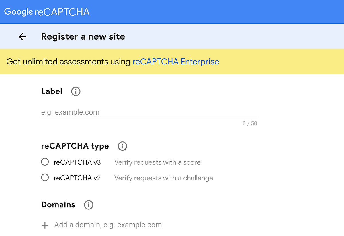 Using reCAPTCHA in React Forms. Nobody likes bots mindlessly abusing… | by Matt Carey | Medium