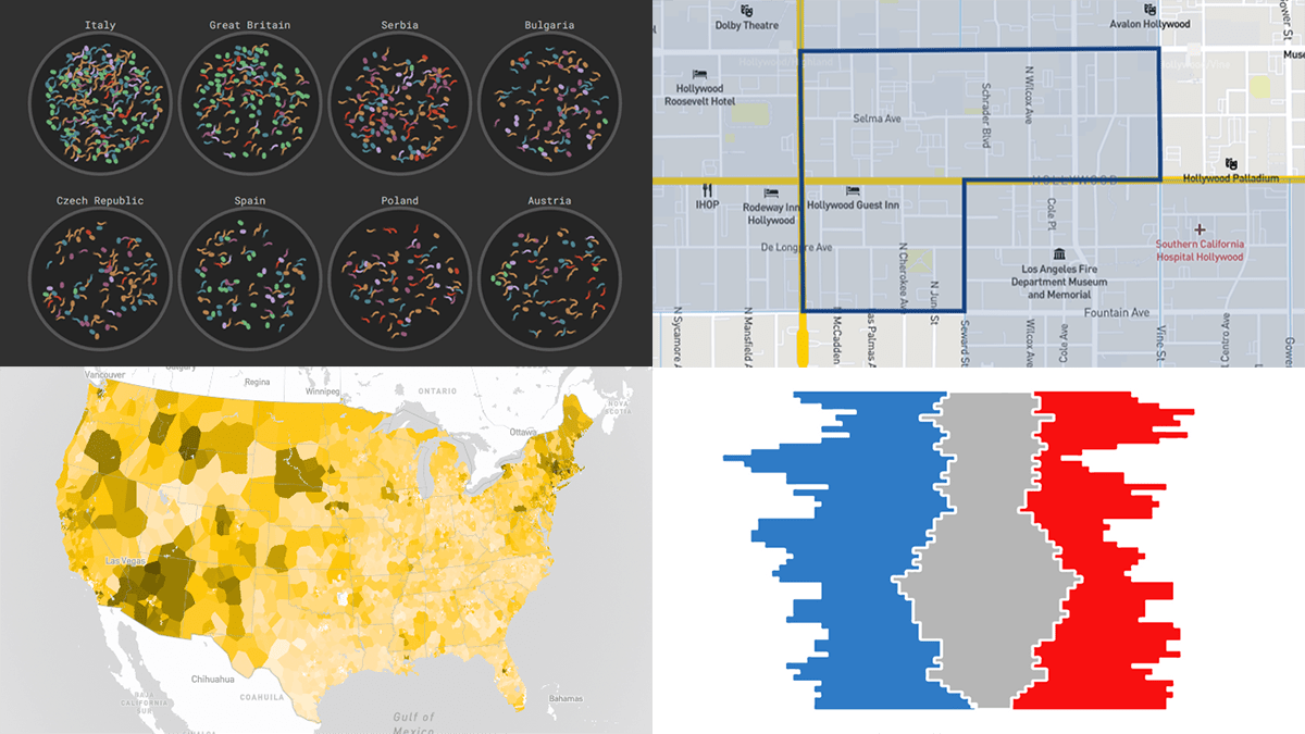 Awesome New Data Visualizations for Your Inspiration — DataViz Weekly ...