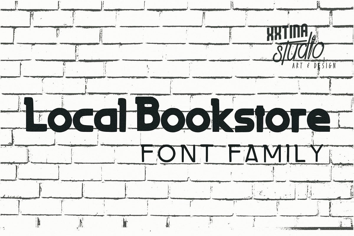 Local Bookstore Font | by Auroraartistry | Jul, 2024 | Medium