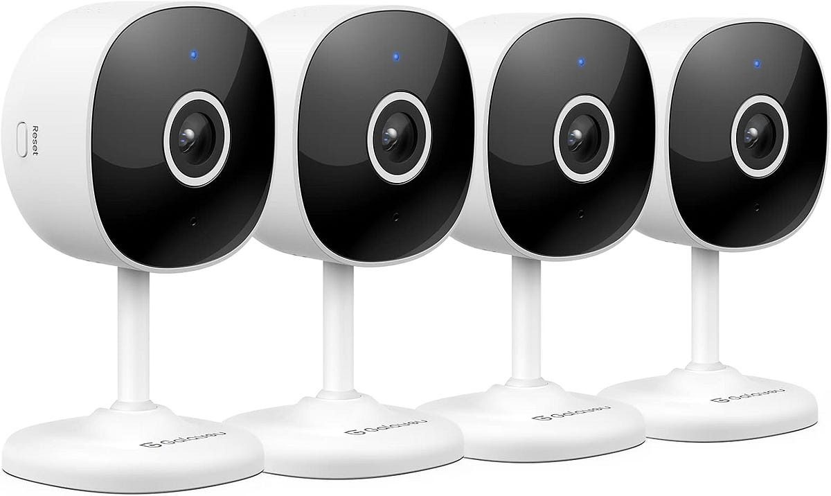 Indoor Cameras for Home Security 2K Review: Galayou G7–4PACK Insights ...