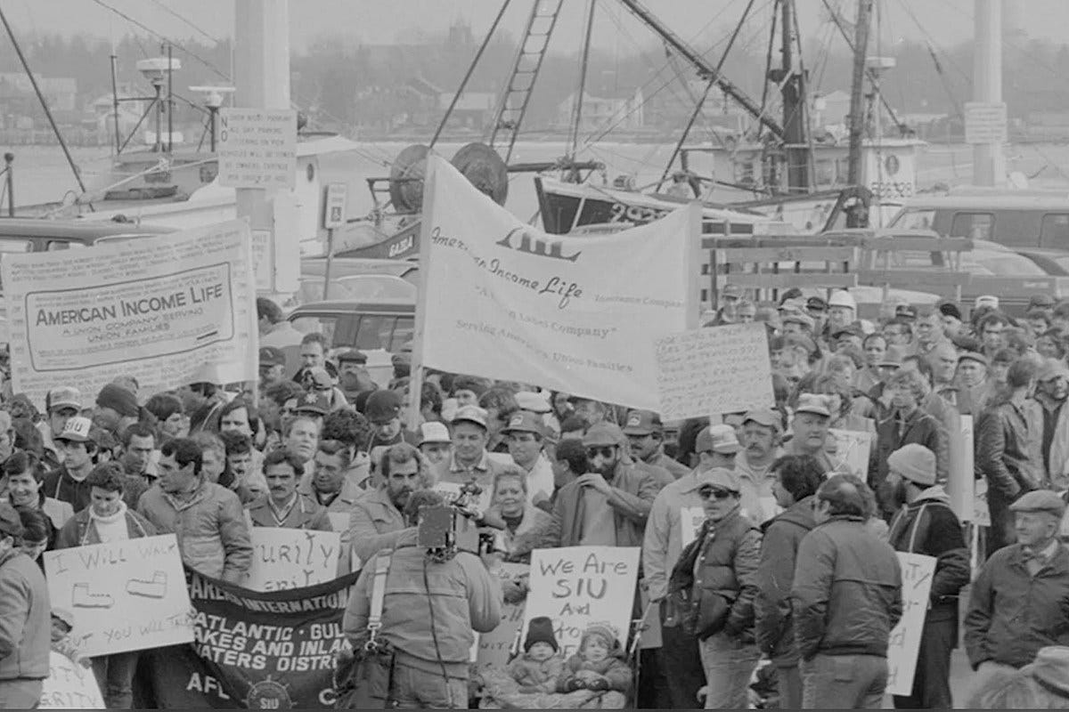 Remembering New Bedford’s 1985–86 Fishing Strike — wbsm.com | by Bruce Hahn | Medium