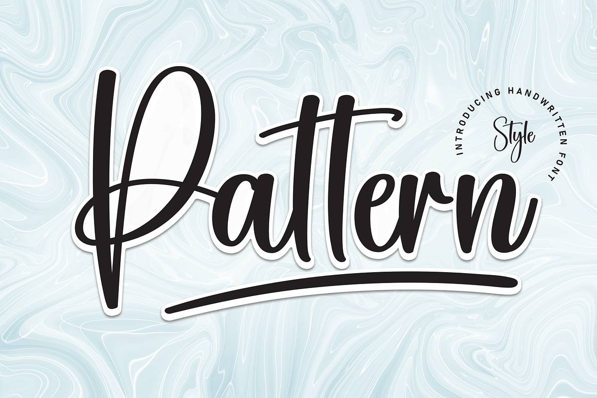 Pattern Font - Mindmason - Medium