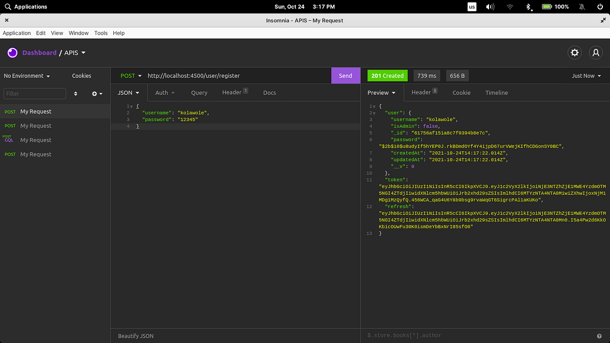 Authentication and Authorization with JWTs in Node && Express.js | by Kolawôlé Mangabo | Medium