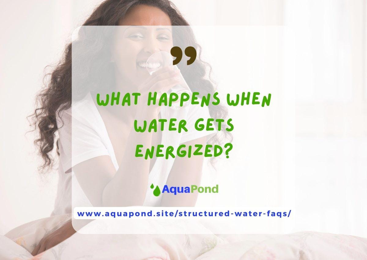 What happens when water gets energized? | by Carls Danes | Medium