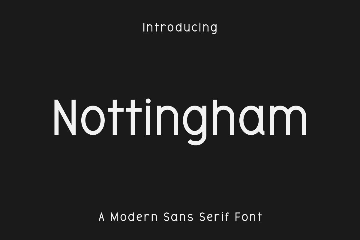 Nottingham Font - Chloechroma - Medium