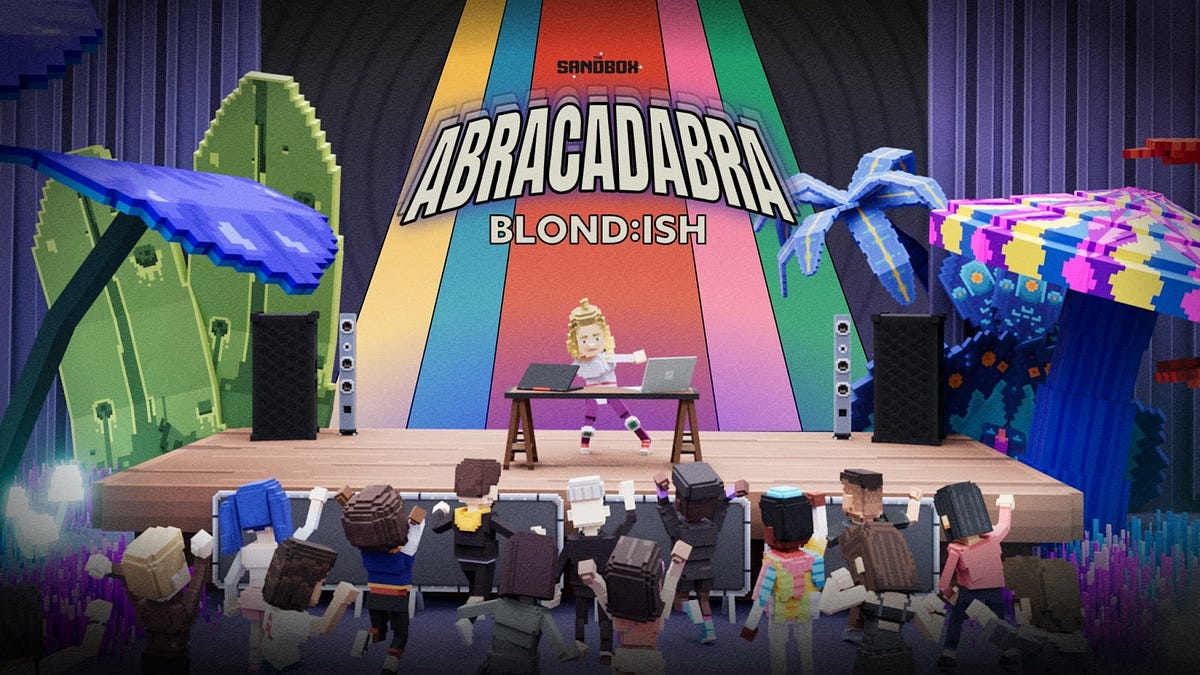 The Sandbox unveils BLOND:ISH’s ABRACADABRA, a psychedelic, limited ...