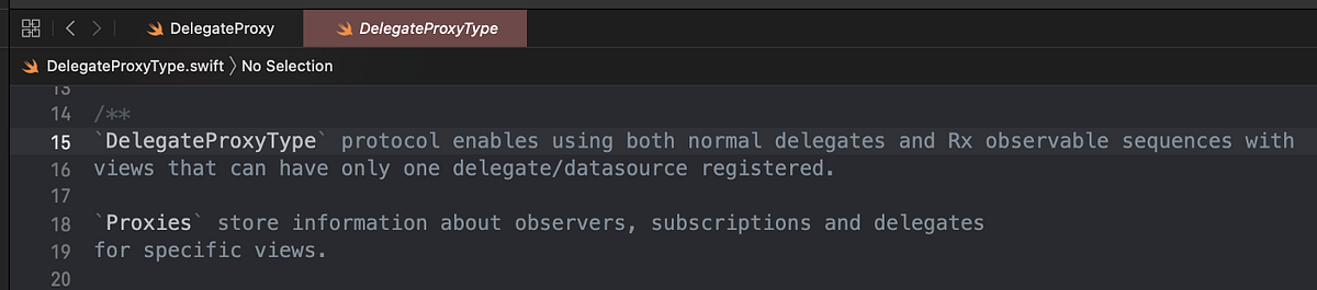 [RxSwift] Delegate Proxy - Jay Lee - Medium