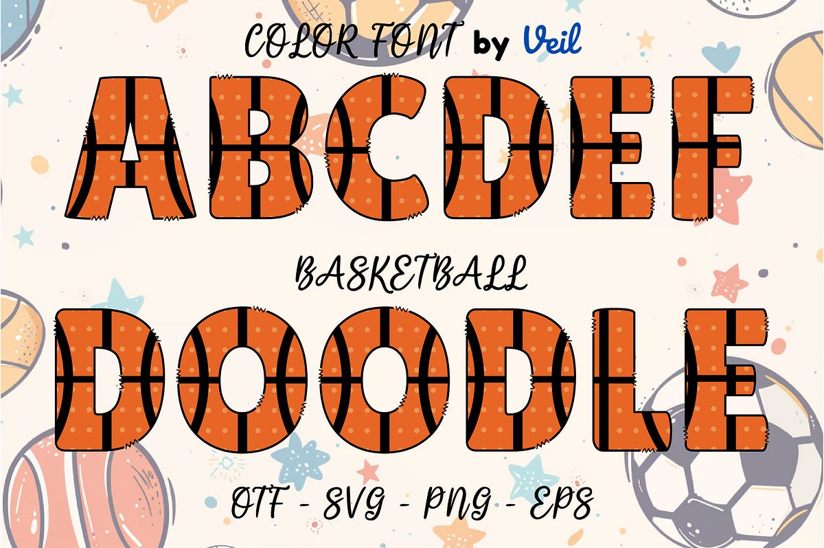 Basketball Font | by Mindmason | Jun, 2024 | Medium